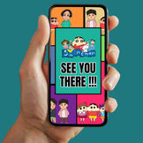Animated Crayon Shin-chan birthday invitation | ShinChan Theme – Mr.Invites