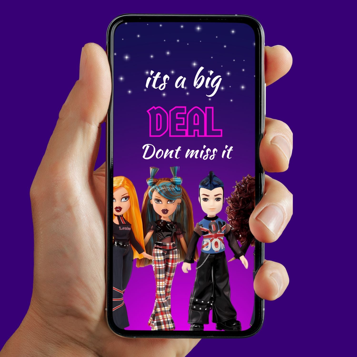 Bratz Birthday Video Invitation | Bratz Girl Birthday Party Animated I ...