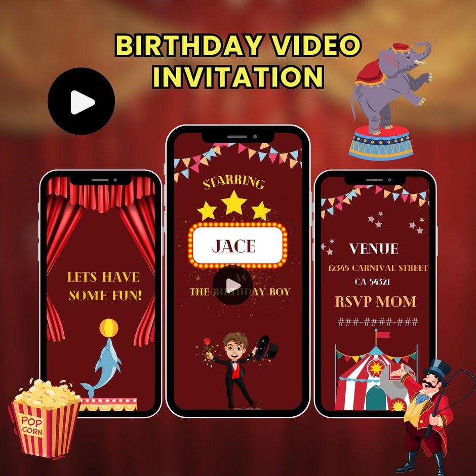 Video Invitation + RSVP Webpage – Mr.Invites