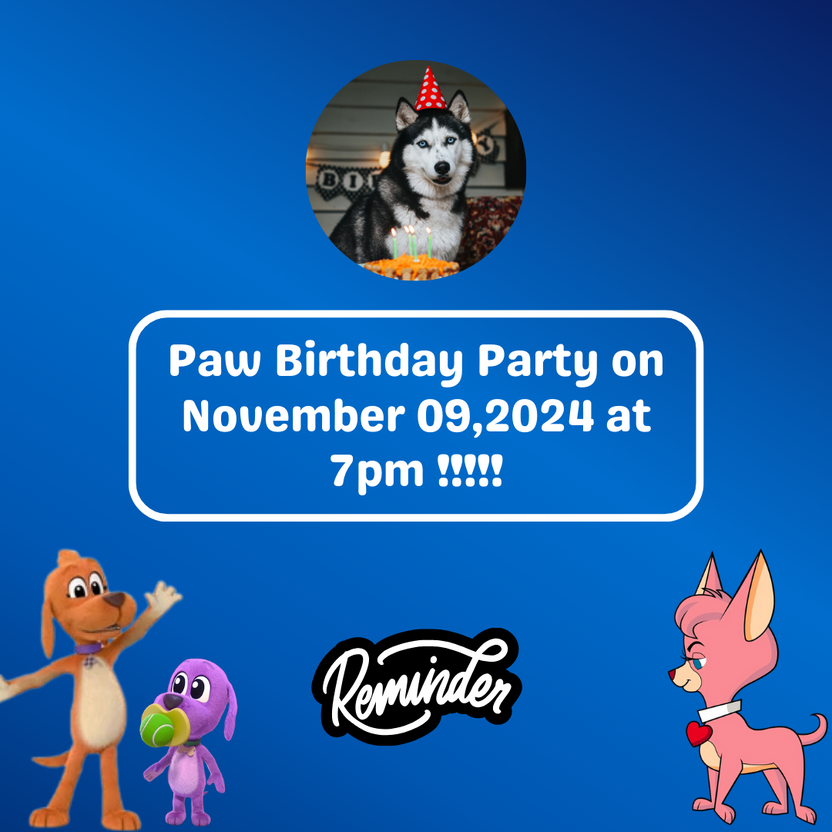 Go Dog Go Birthday Video Invitation | Animated & Customizable | Fun ...