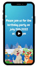 Go Dog Go Birthday Video Invitation | Animated & Customizable | Fun ...