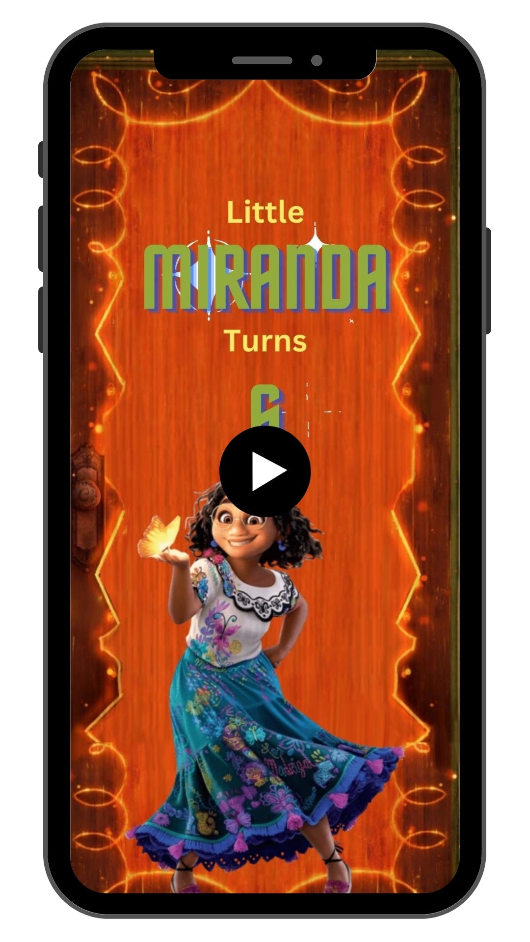 Enchanting Encanto Birthday Video Invitations | Encanto Memorable Birt ...