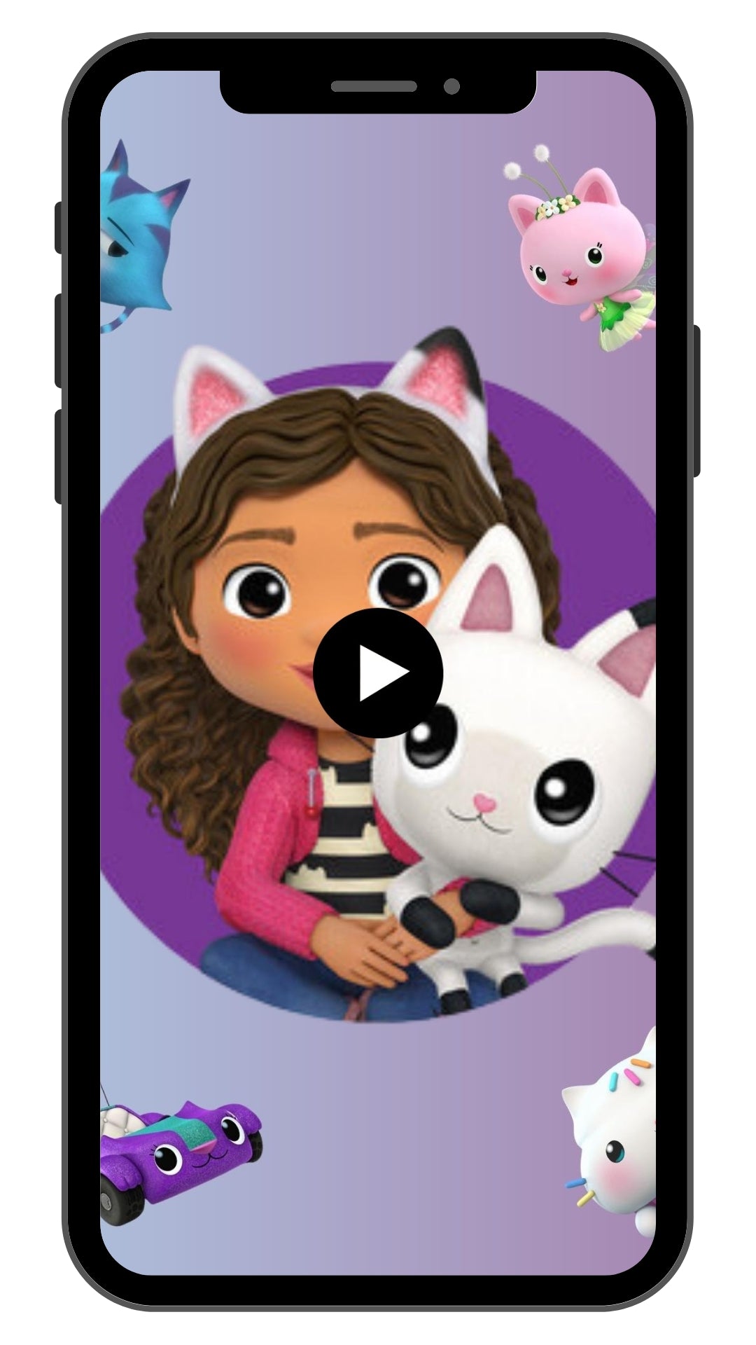 Digital Gabby's Dollhouse Birthday Video Invitation | Animated Fun-Fil ...